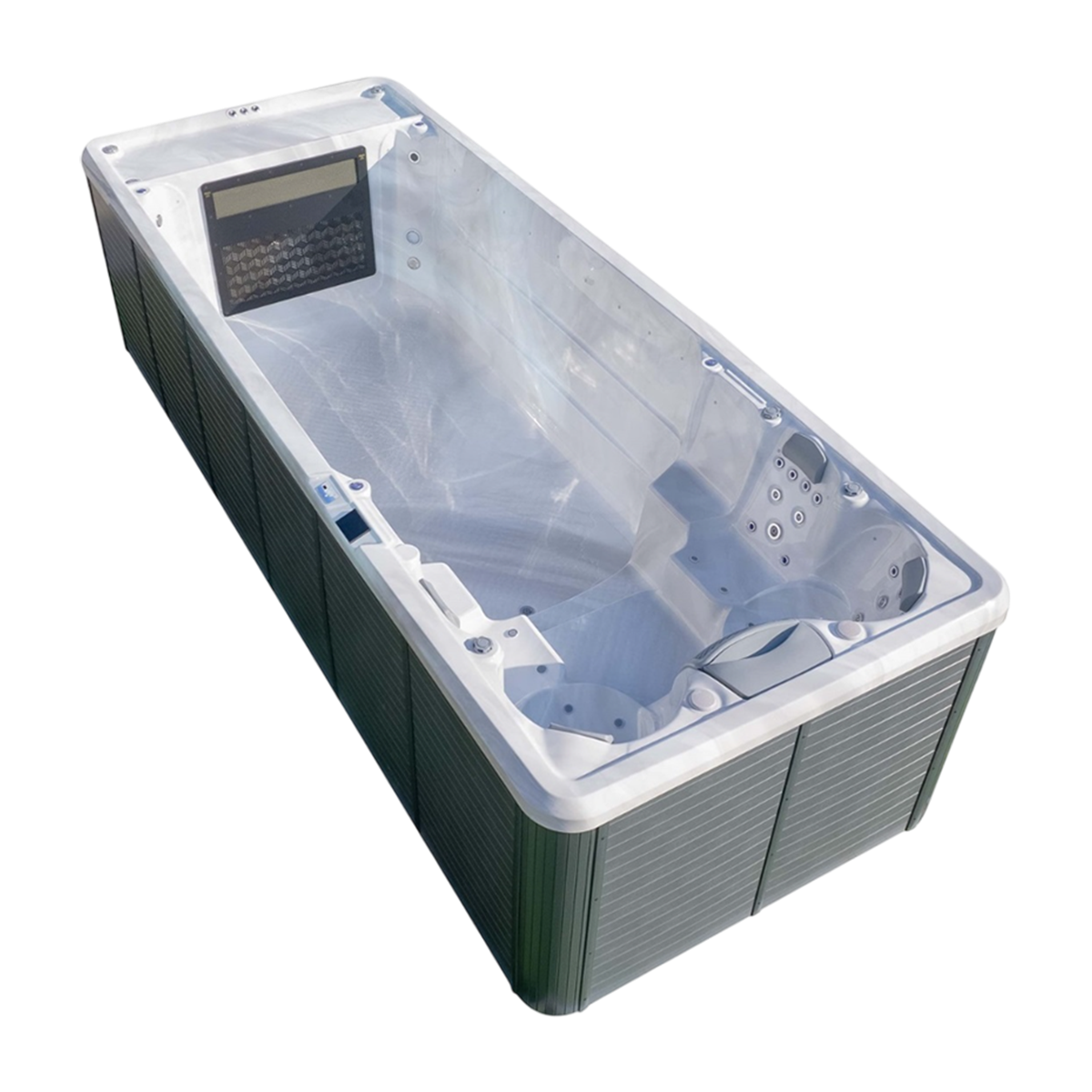 Galileo Swim Hot Tub - 5850 x 2250 x 1500 mm - Galaxy Spas UK